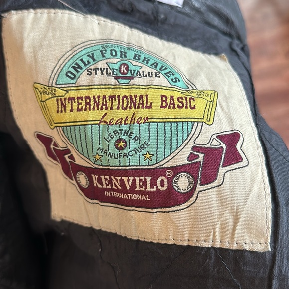 The Vintage Twin | Jackets & Coats | Real Vintage Kenvelo Leather Moto ...